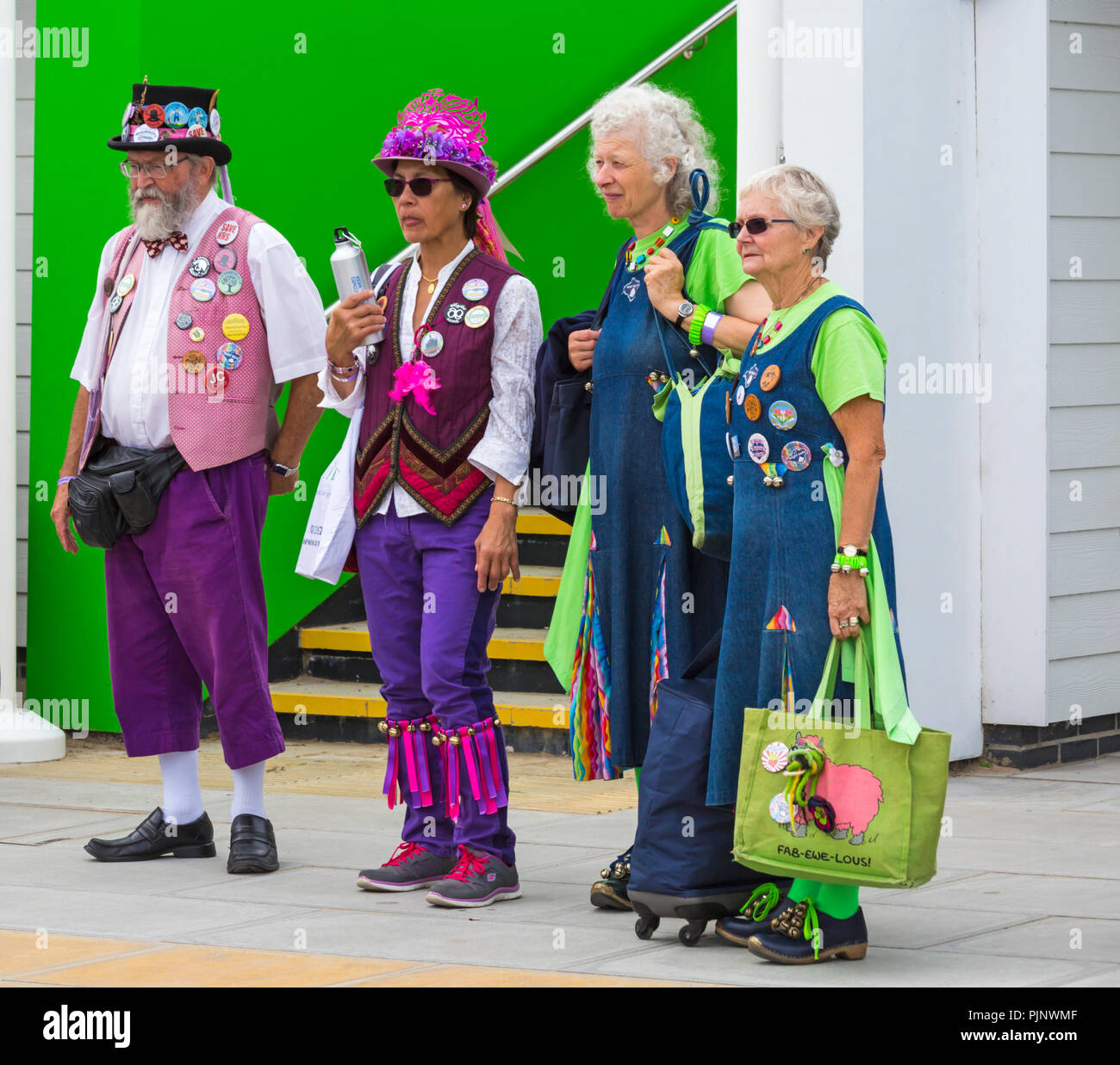 Morris Dancer Bells High Resolution Stock Photography and Images - Alamy