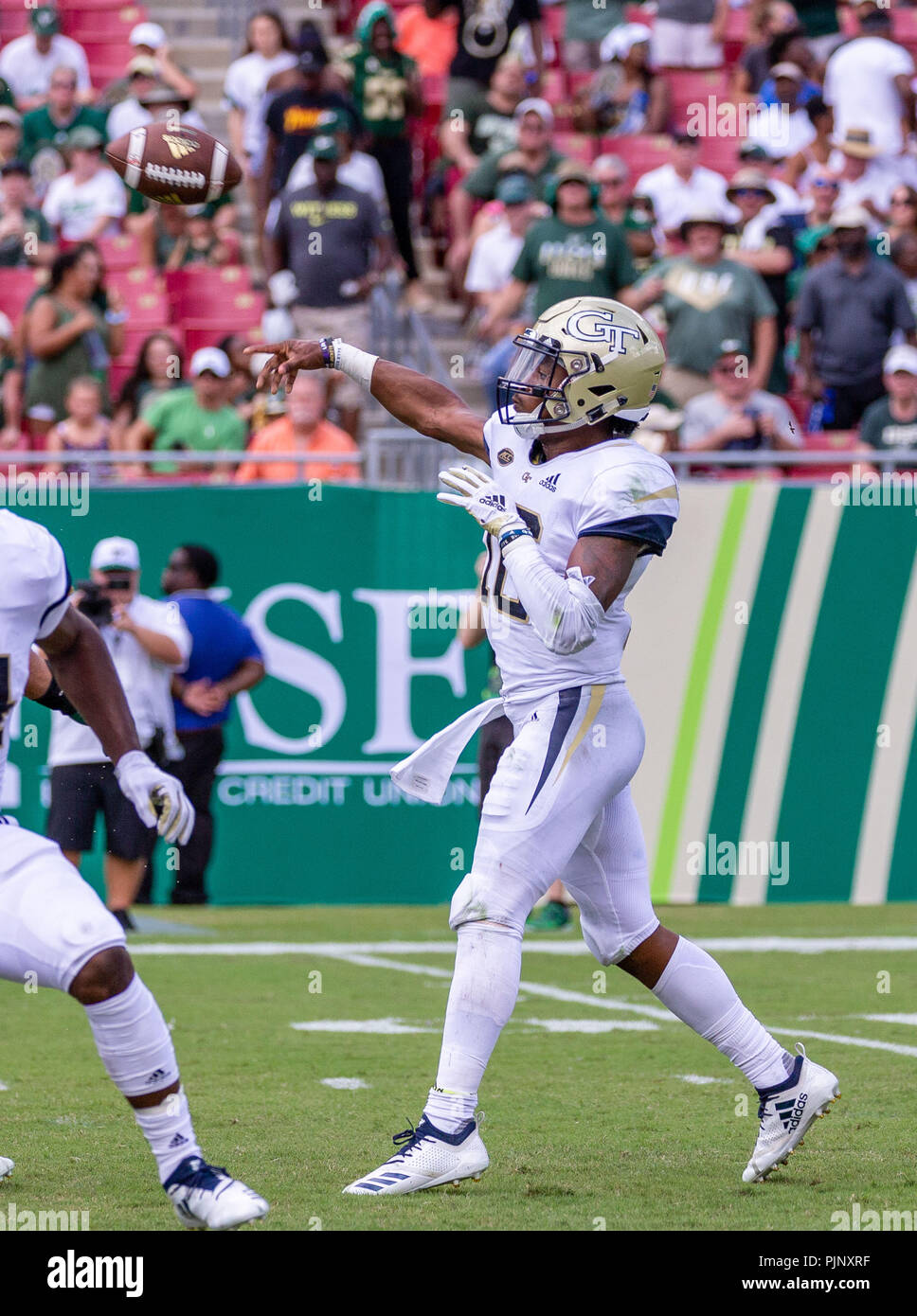 Tampa, Florida, USA. 08th Sep, 2018. Georgia Tech Yellow Jackets ...