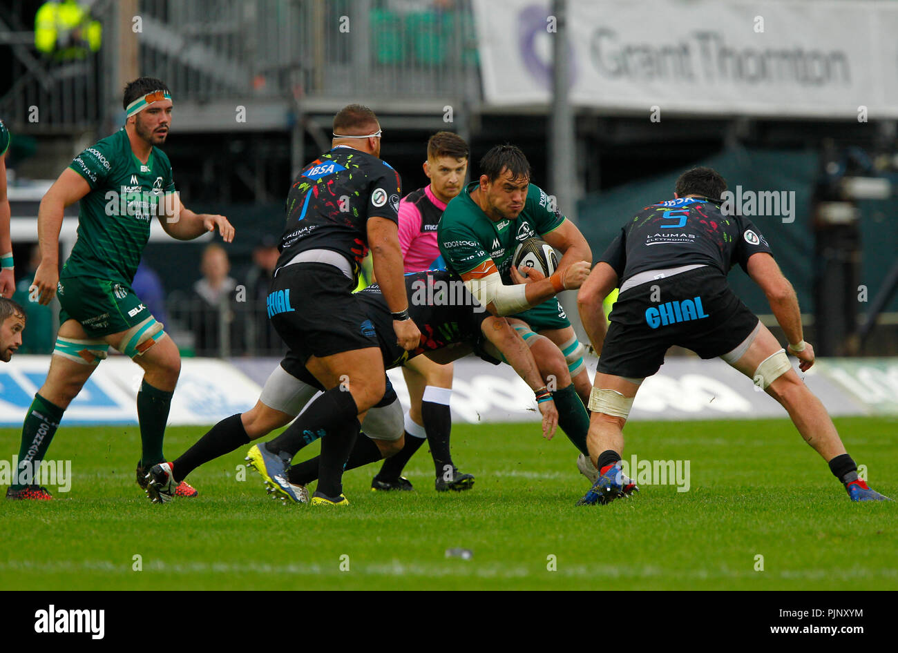 Galway Sportsground, Galway, Ireland. 8th Sep, 2018. Guinness Pro14 ...