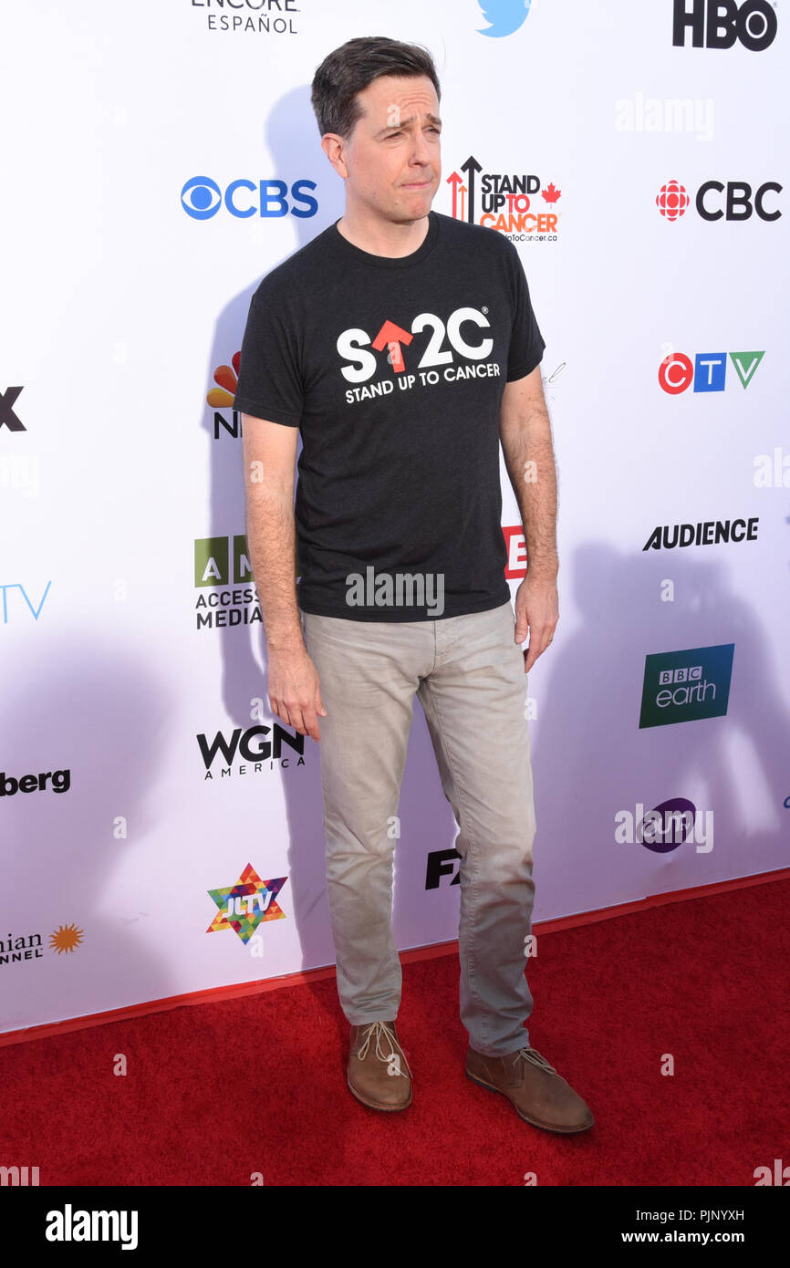 Santa Monica, California, USA. 7th Sep, 2018. ED HELMS attends Stand Up ...