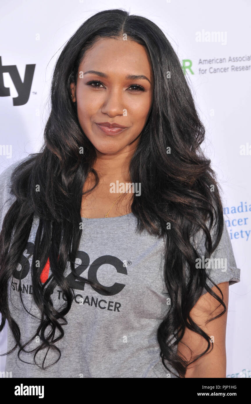 Candice Patton at Stand Up To Cancer 2018 held at The Barker Hangar in ...