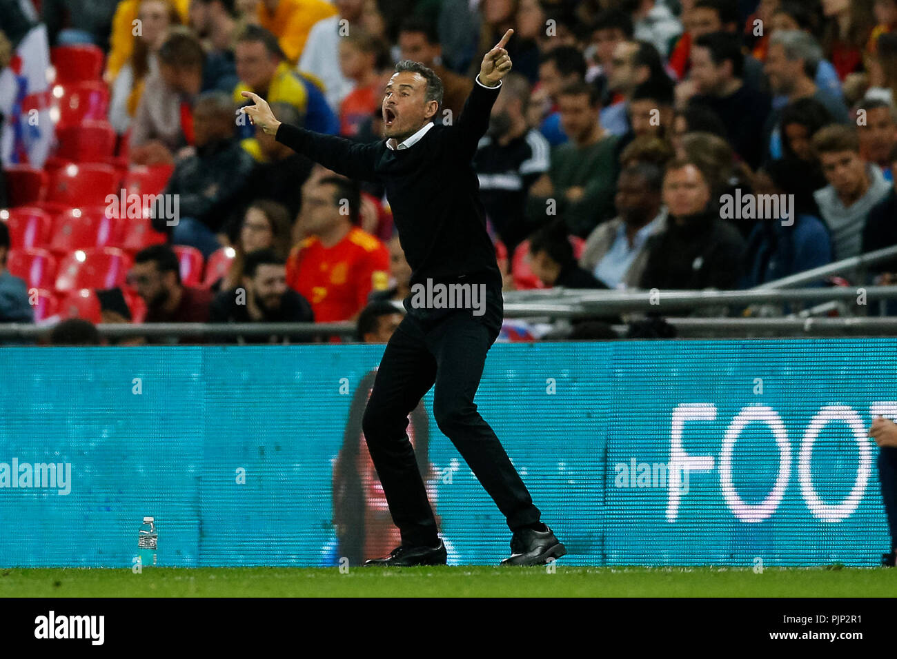 Spain Head Coach Luis Enrique during the UEFA Nations League League A ...