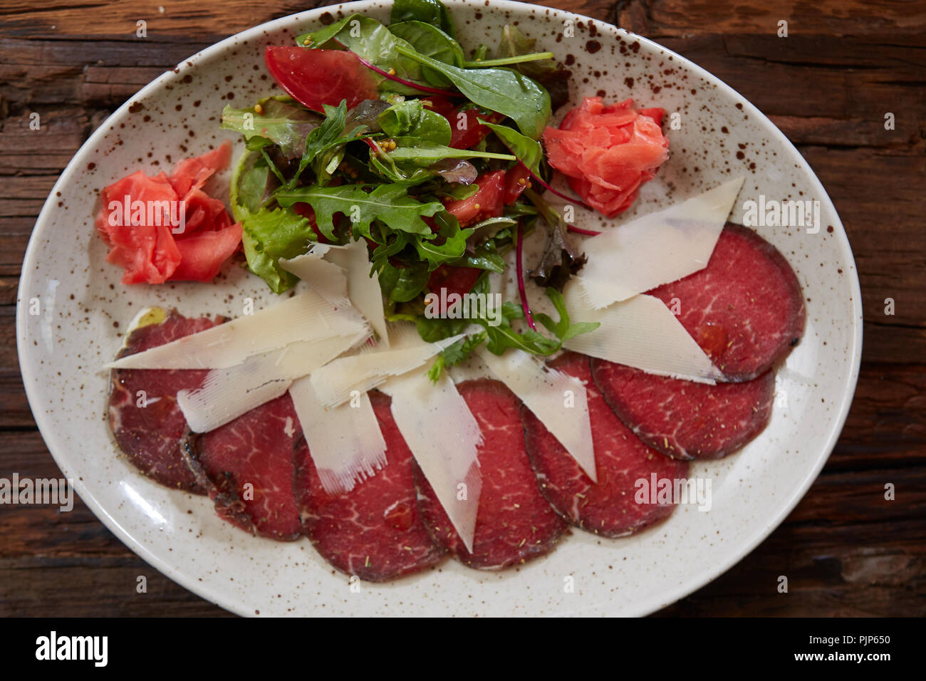 Starter appetizer cold cuts food hi-res stock photography and images ...