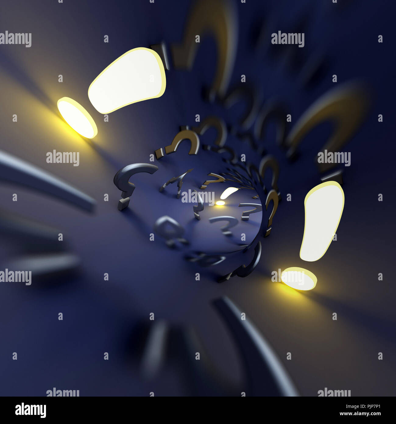 Question and answer concept 3d rendering Stock Photo - Alamy