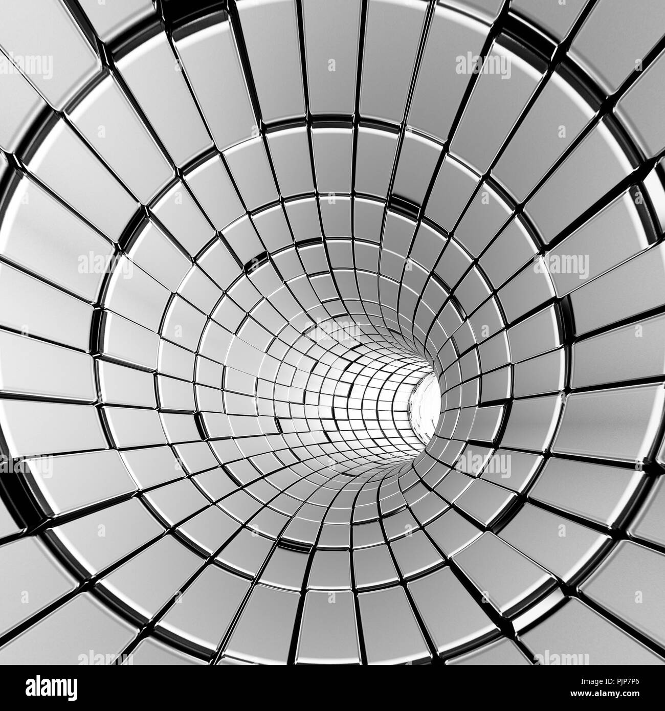 Geometry and 3d shapes Black and White Stock Photos & Images - Alamy