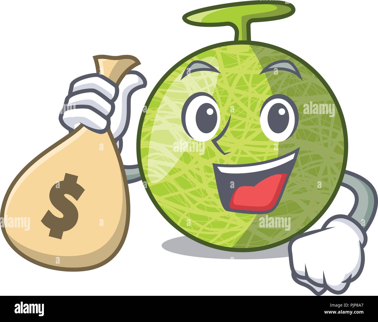 Money bag fruit melon hi-res stock photography and images - Alamy