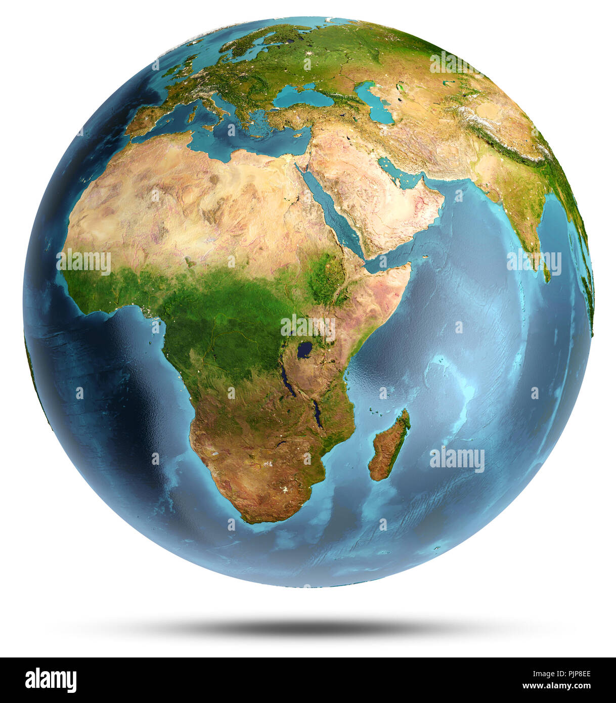World map. Elements of this image furnished by NASA. 3d rendering Stock ...