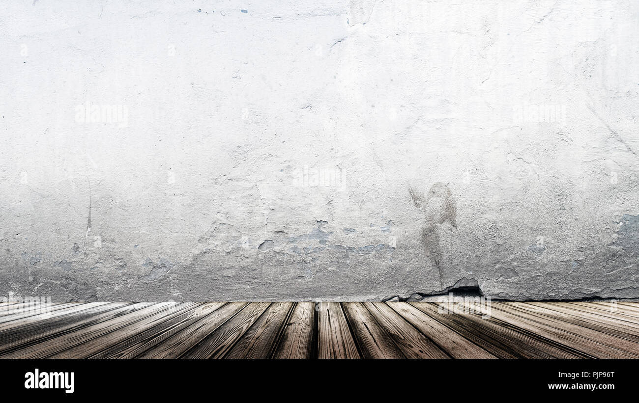 Interior old wall. Vintage background 3d rendering Stock Photo - Alamy