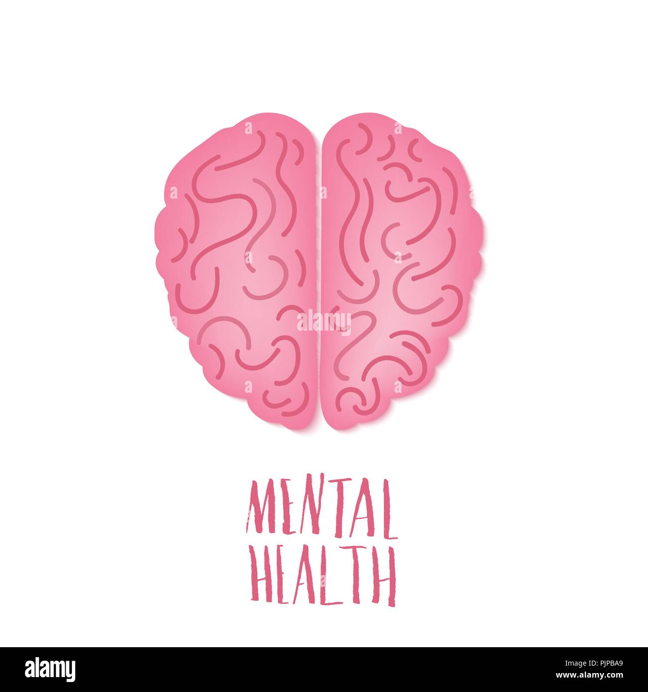 Mental health phrase Cut Out Stock Images & Pictures - Alamy