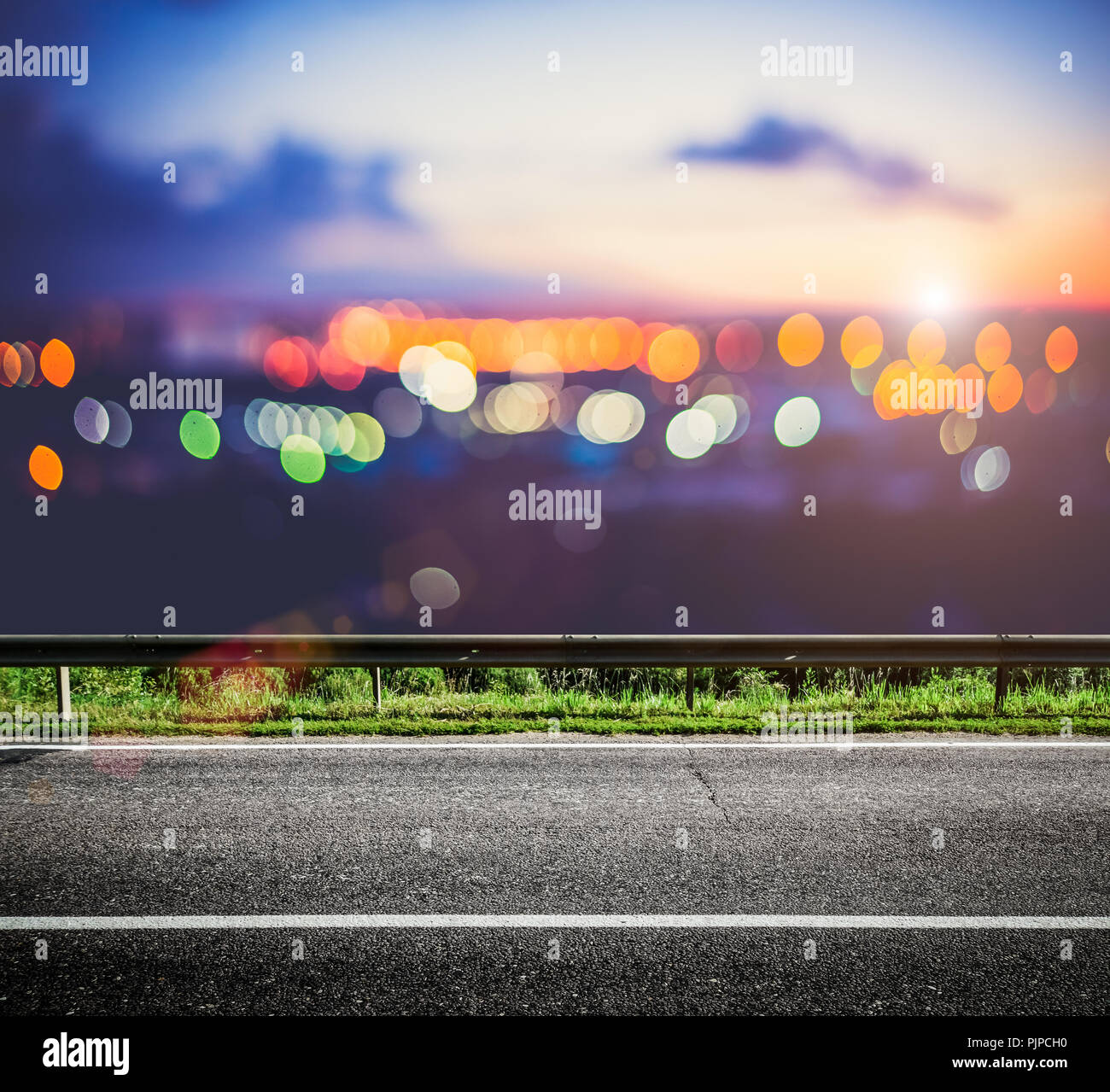 Road at background hi-res stock photography and images - Alamy