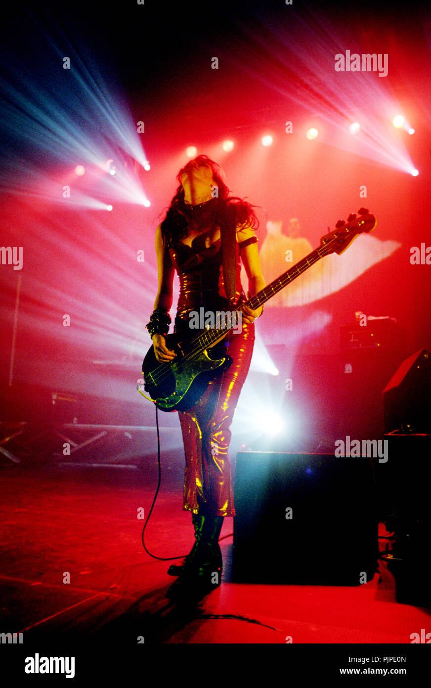 Last concert of the Belgian acid house band Lords Of Acid in the ...