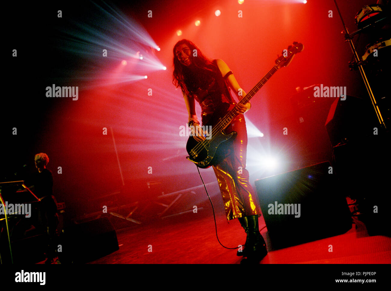 Last concert of the Belgian acid house band Lords Of Acid in the ...