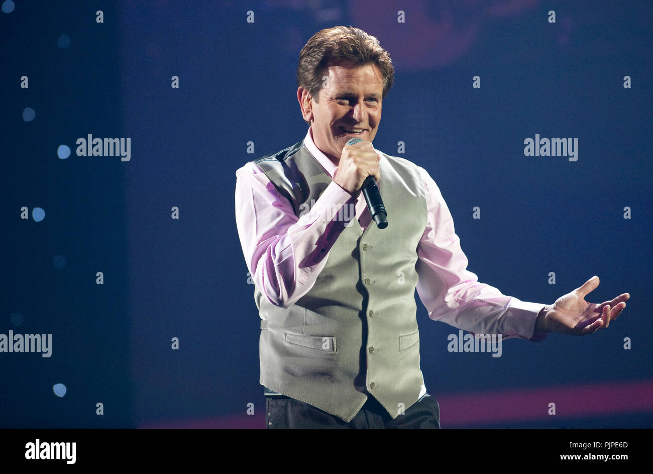Luc Steeno at the Schlagerfestival in Hasselt (Belgium, 02/04/2011 ...