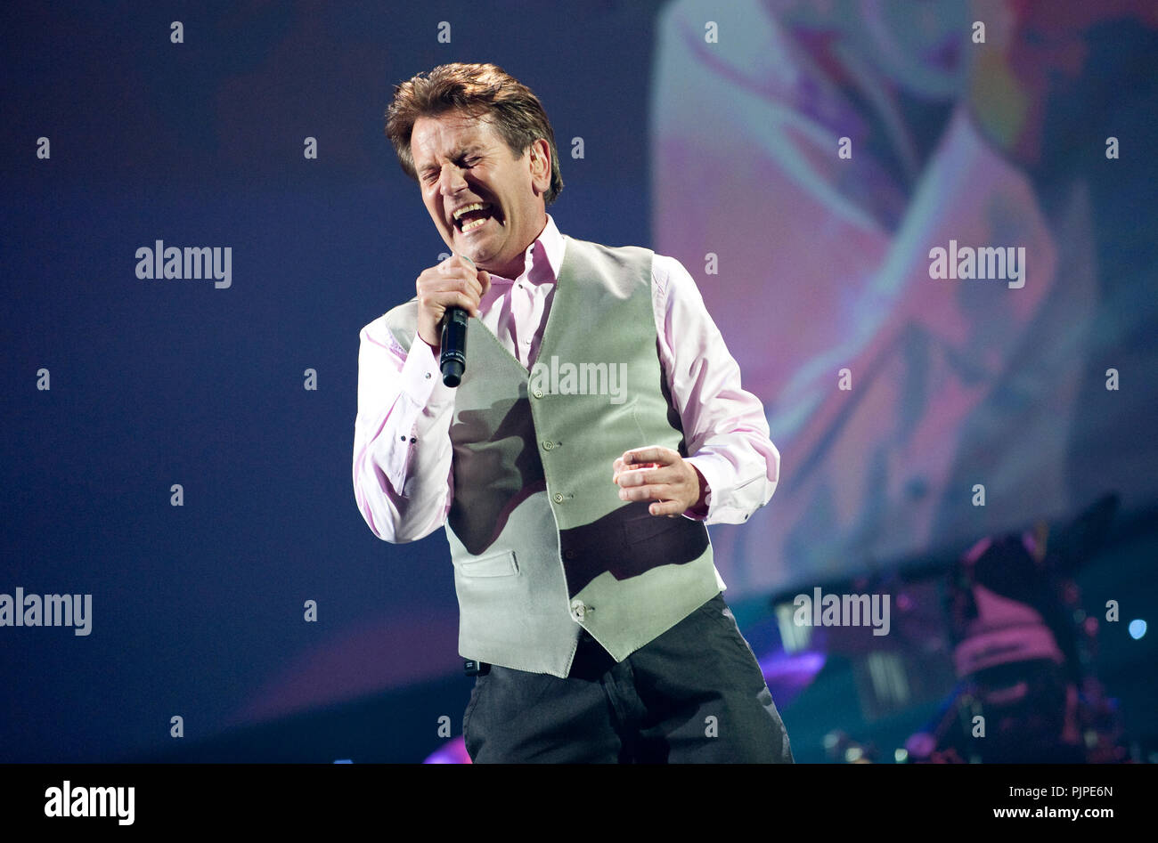 Luc Steeno at the Schlagerfestival in Hasselt (Belgium, 02/04/2011 ...