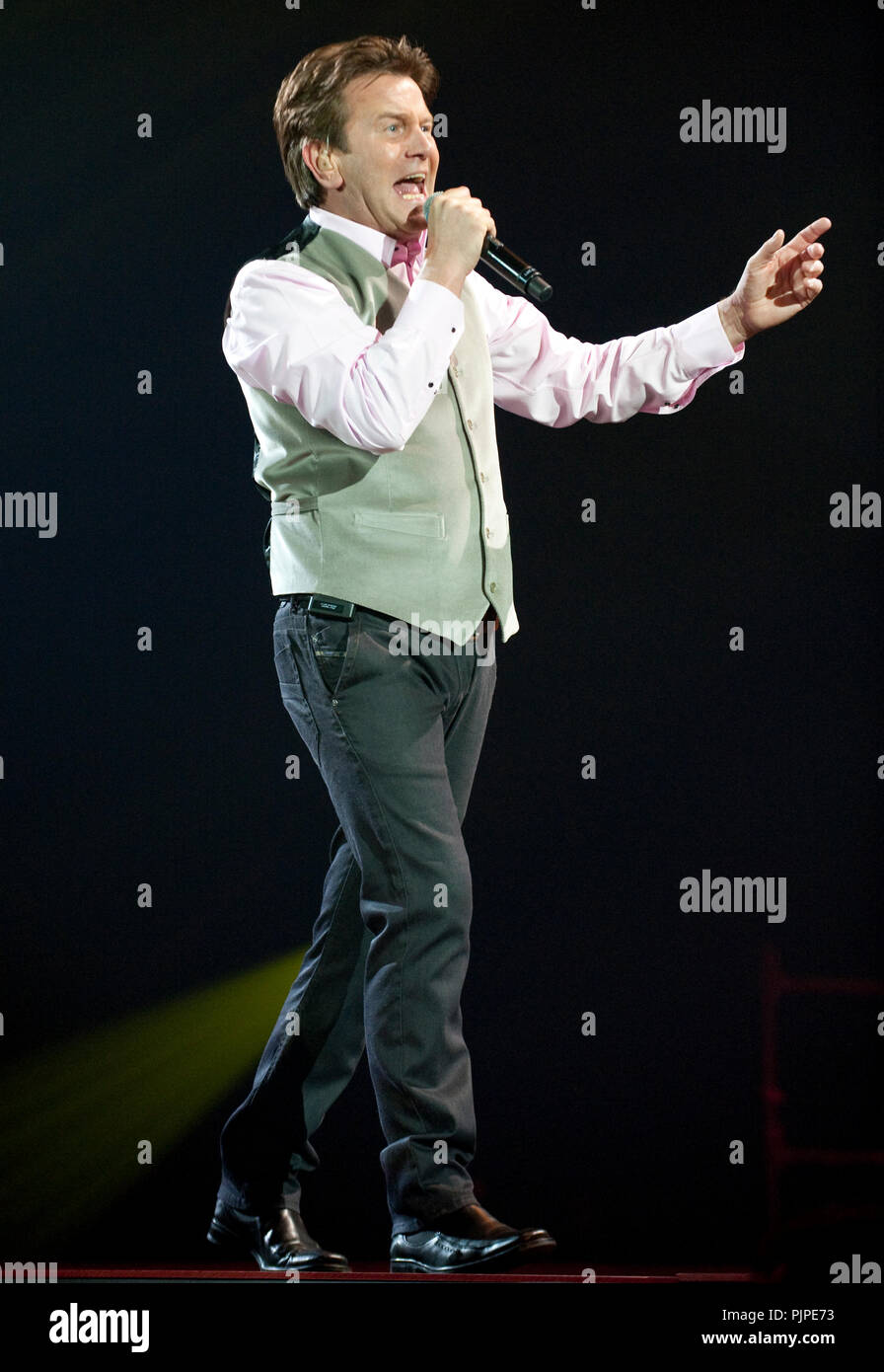 Luc Steeno at the Schlagerfestival in Hasselt (Belgium, 02/04/2011 ...