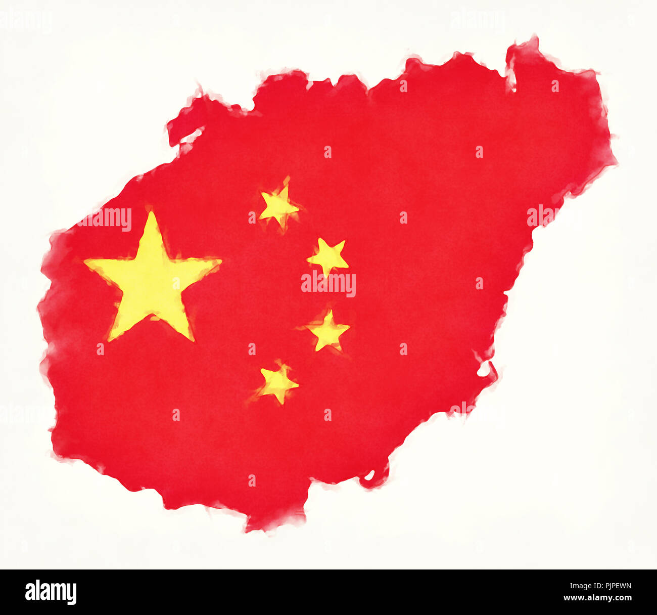 Hainan map hi-res stock photography and images - Alamy