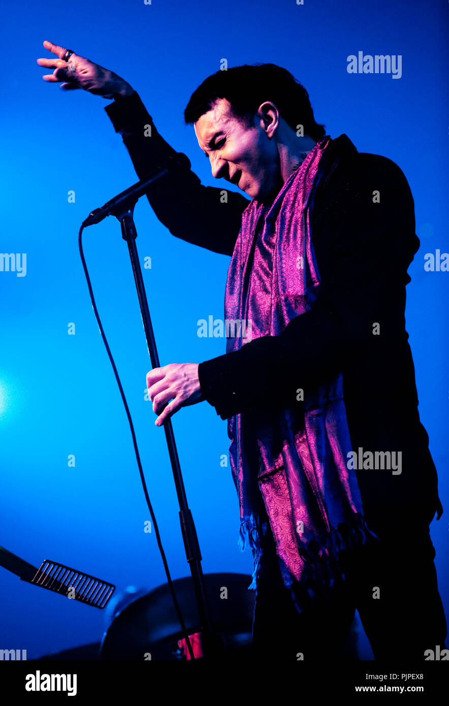 Soft Cell singer Marc Almond at the Sinner's Day festival in Hasselt ...