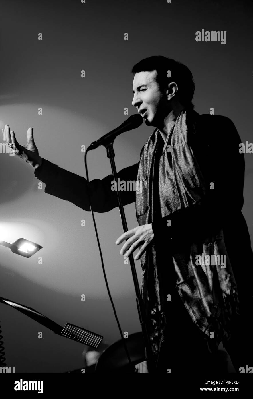 Soft Cell singer Marc Almond at the Sinner's Day festival in Hasselt ...