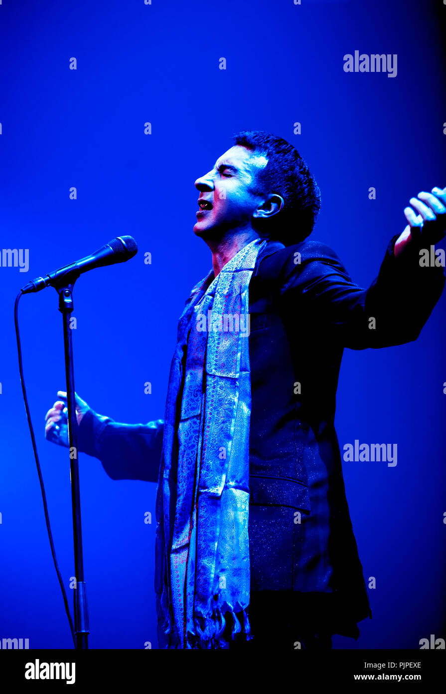 Soft Cell singer Marc Almond at the Sinner's Day festival in Hasselt ...