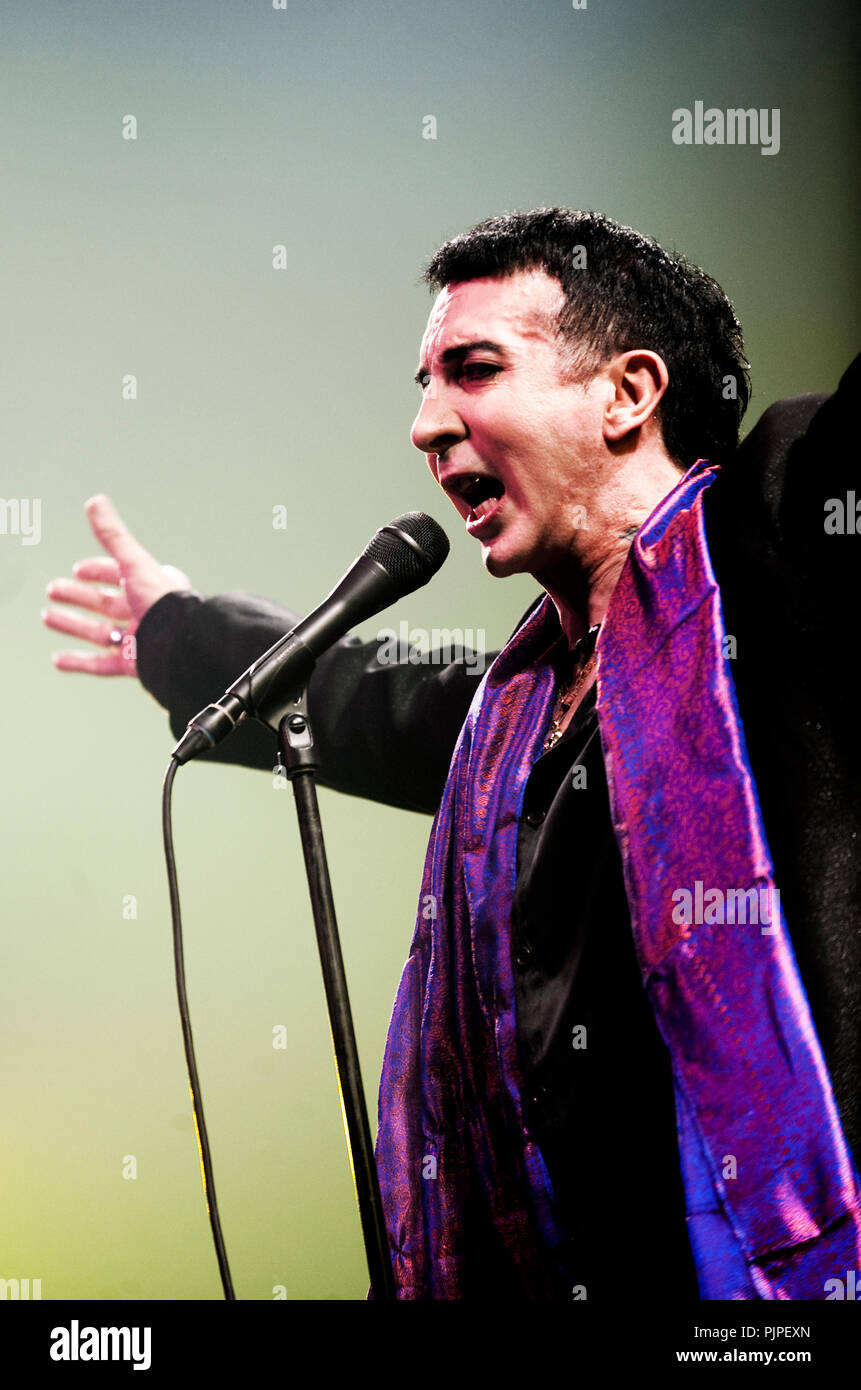 Soft Cell singer Marc Almond at the Sinner's Day festival in Hasselt ...