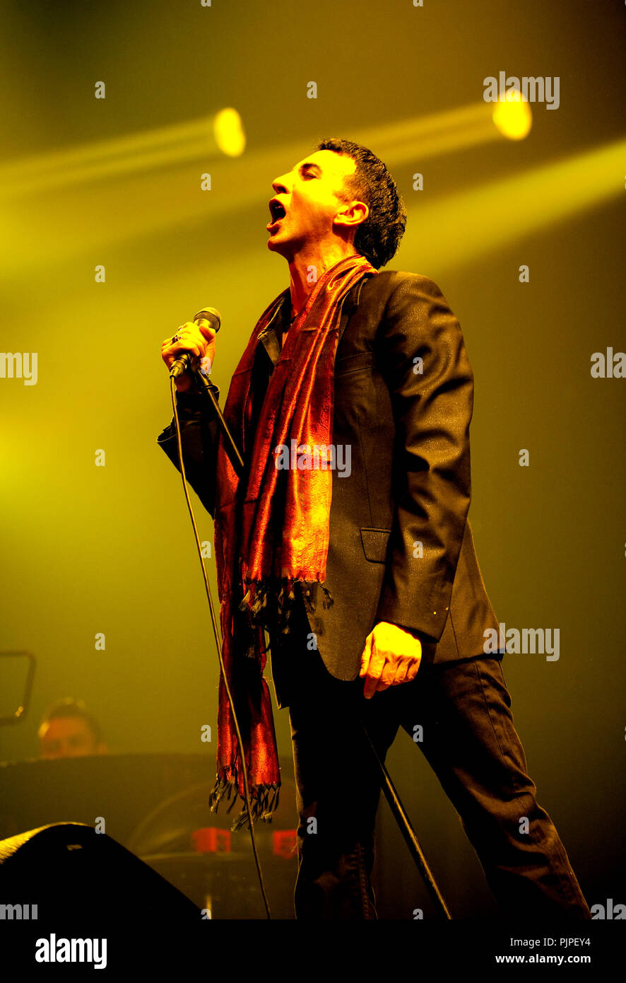 Soft Cell singer Marc Almond at the Sinner's Day festival in Hasselt ...