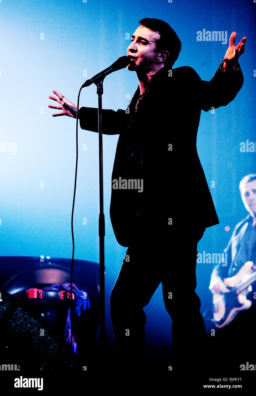 Soft Cell singer Marc Almond at the Sinner's Day festival in Hasselt ...