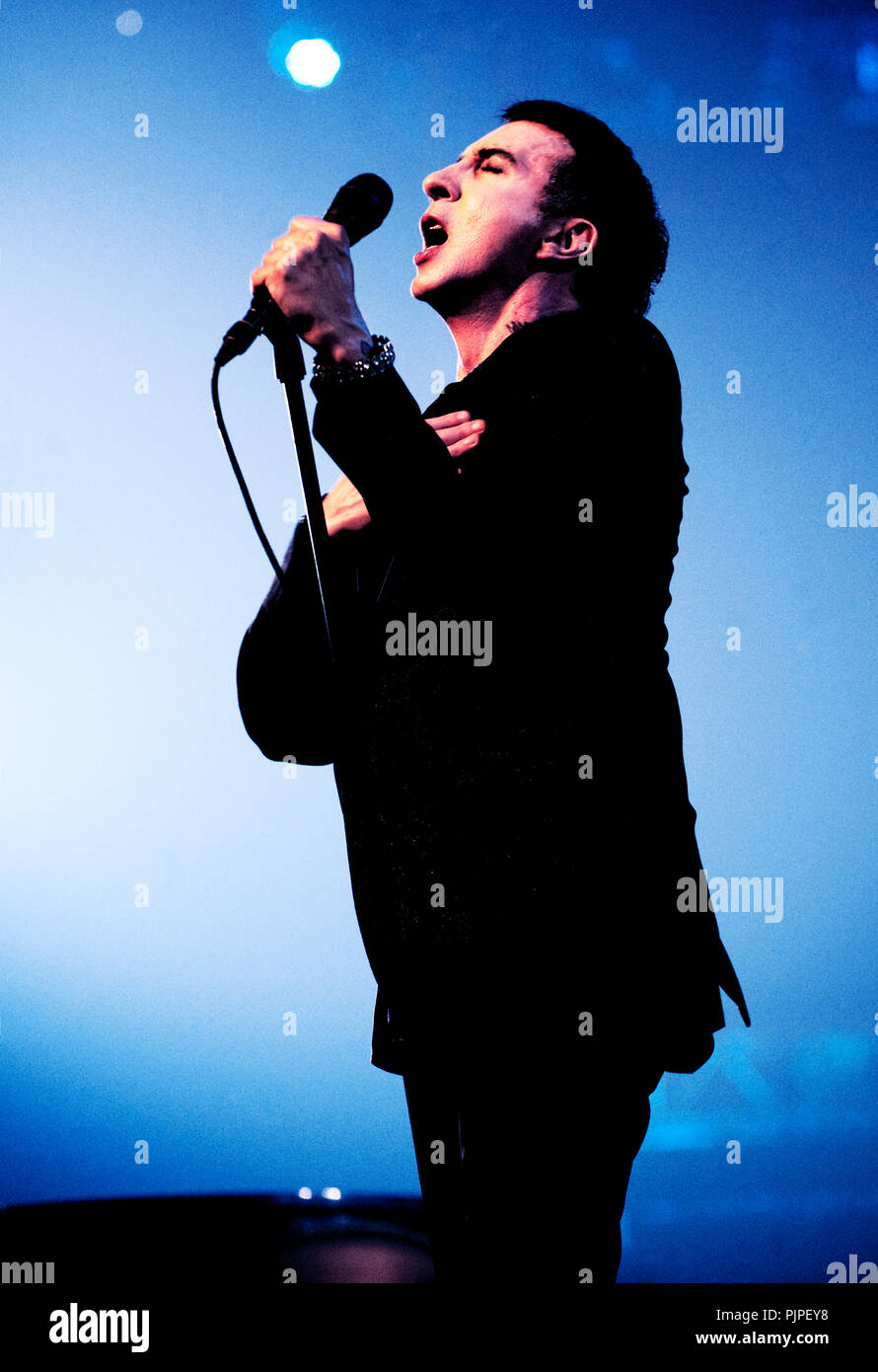 Soft Cell singer Marc Almond at the Sinner's Day festival in Hasselt ...
