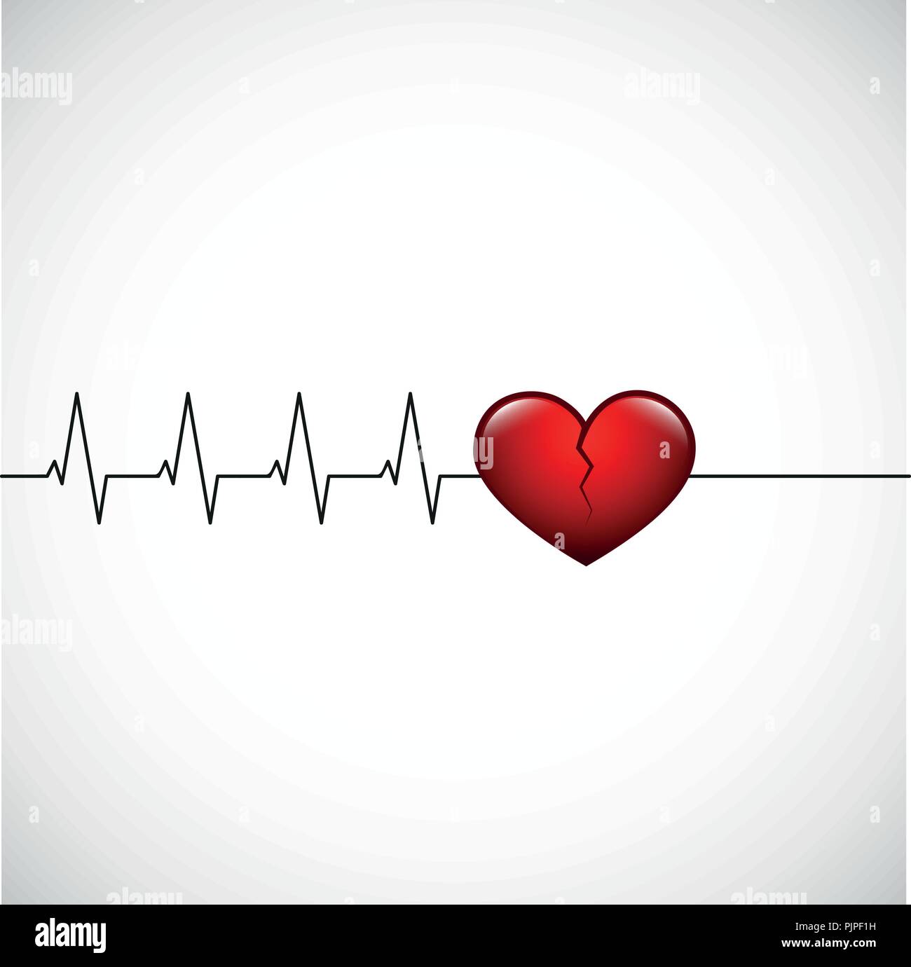 broken heart does not beat anymore vector illustration EPS10 Stock ... broken heart does not beat anymore vector illustration EPS10 Stock ...