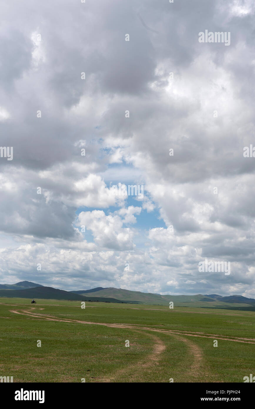 The Mongolian Countryside Stock Photo - Alamy