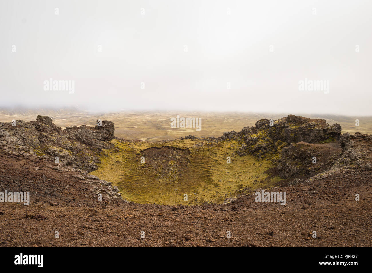 Volcano snaefell hi-res stock photography and images - Alamy