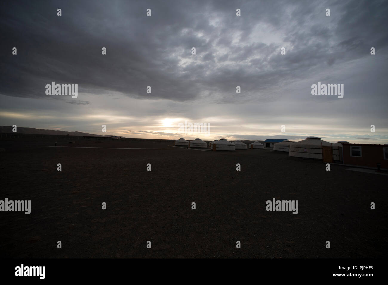 The Mongolian countryside Stock Photo - Alamy
