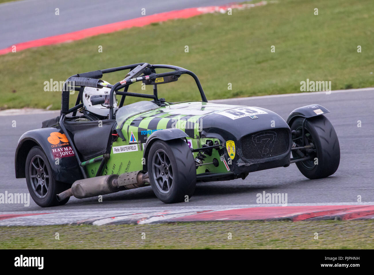 2012 Caterham Supersport Class B with driver Pete Basterfield during ...