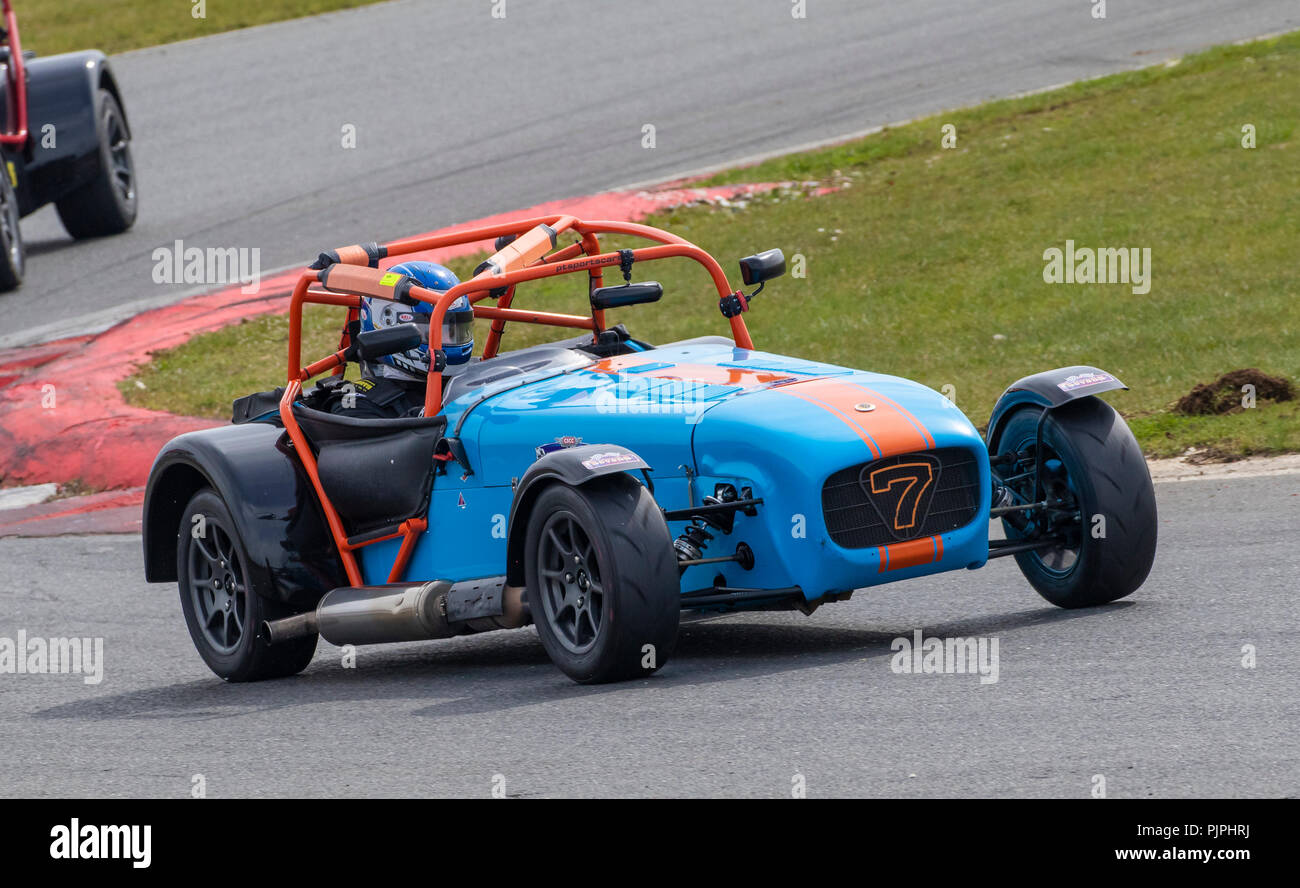 2013 Caterham Supersport, Class B, with driver Matthew Drew during the ...