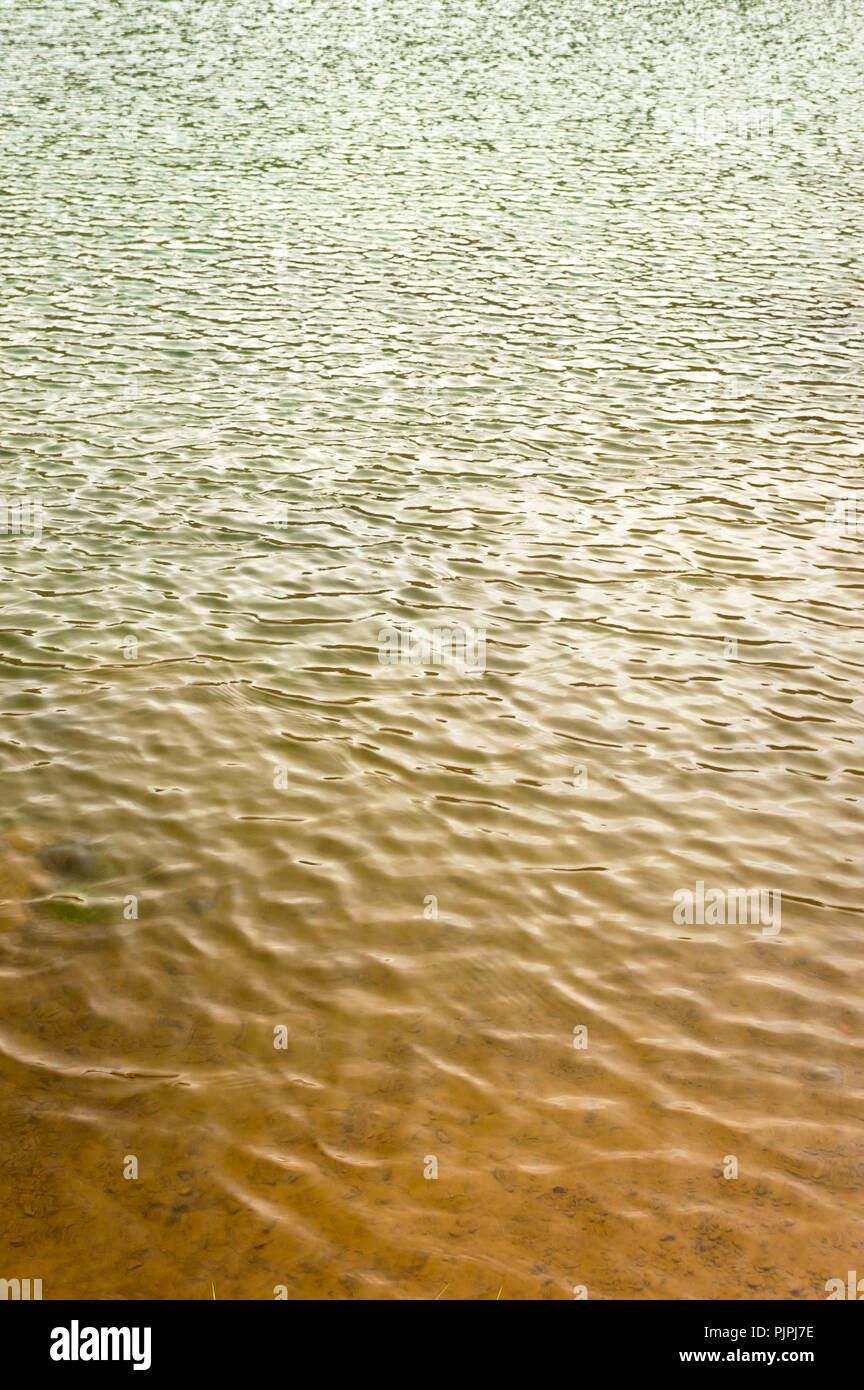 Kerid volcanic crater lake also called Kerid or Kerith in southern ...