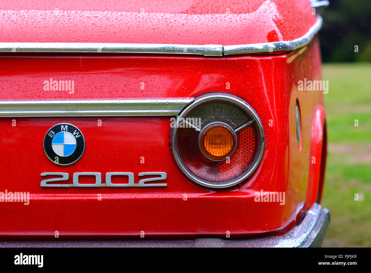 Close up of a classic BMW 2002 car Stock Photo - Alamy