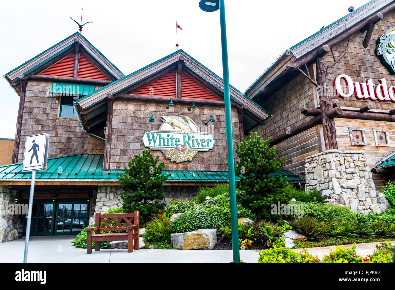 Bass Pro Shops at Tsawwassen Mills British Columbia Stock Photo - Alamy