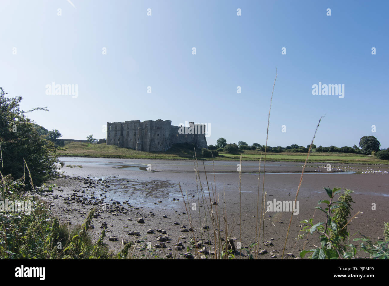 Carew Castle Pembrokeshire South Wales Stock Photo - Alamy