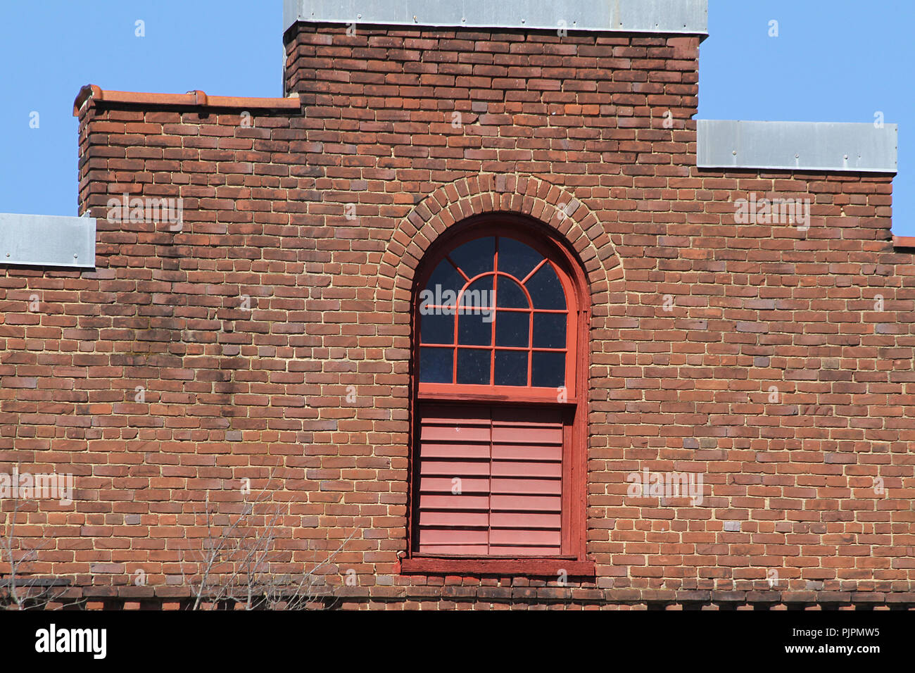 Downtown brick buildings hi-res stock photography and images - Alamy
