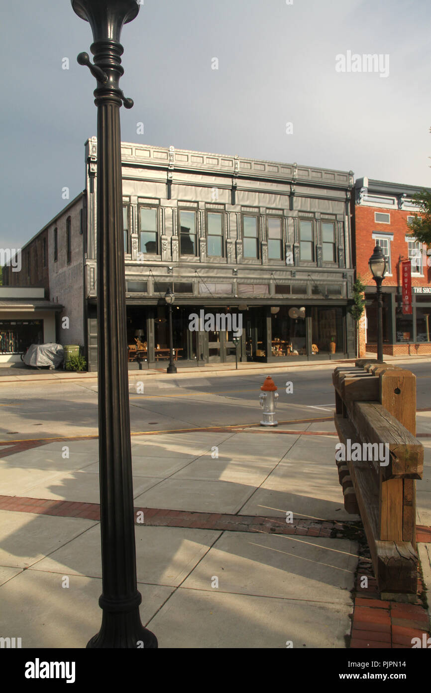 Main Street in downtown Farmville, Virginia Stock Photo - Alamy
