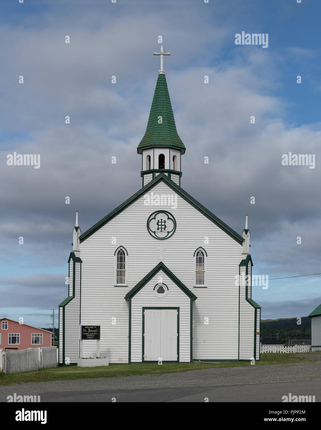 Exterior of the historic Saint Joseph's Roman Catholic Church on Chapel ...