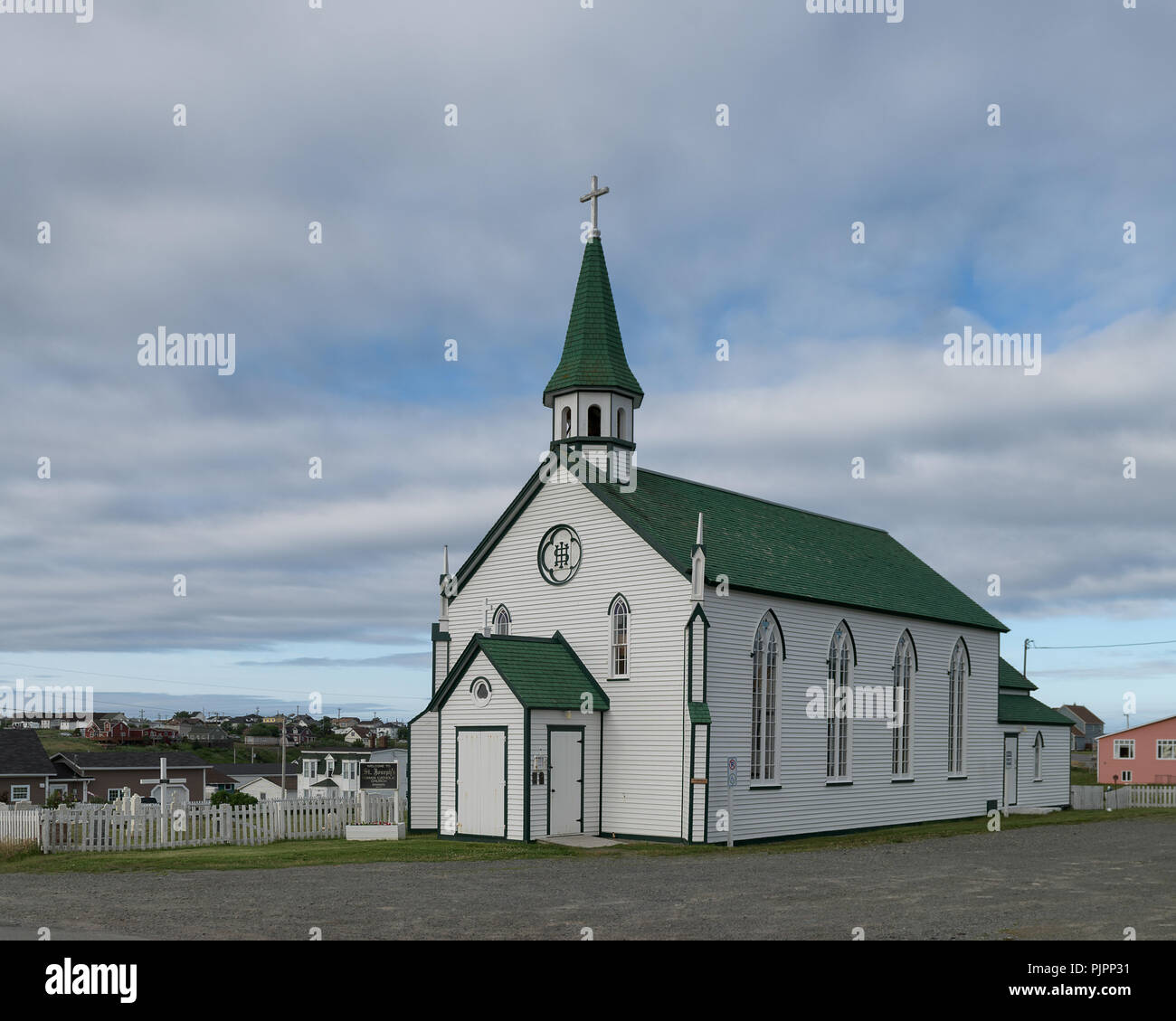 Exterior of the historic Saint Joseph's Roman Catholic Church on Chapel ...