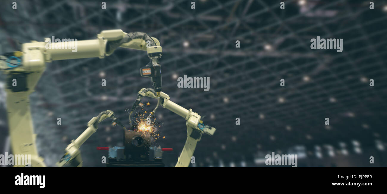 iot industry 4.0 technology concept.Smart factory using trending ...