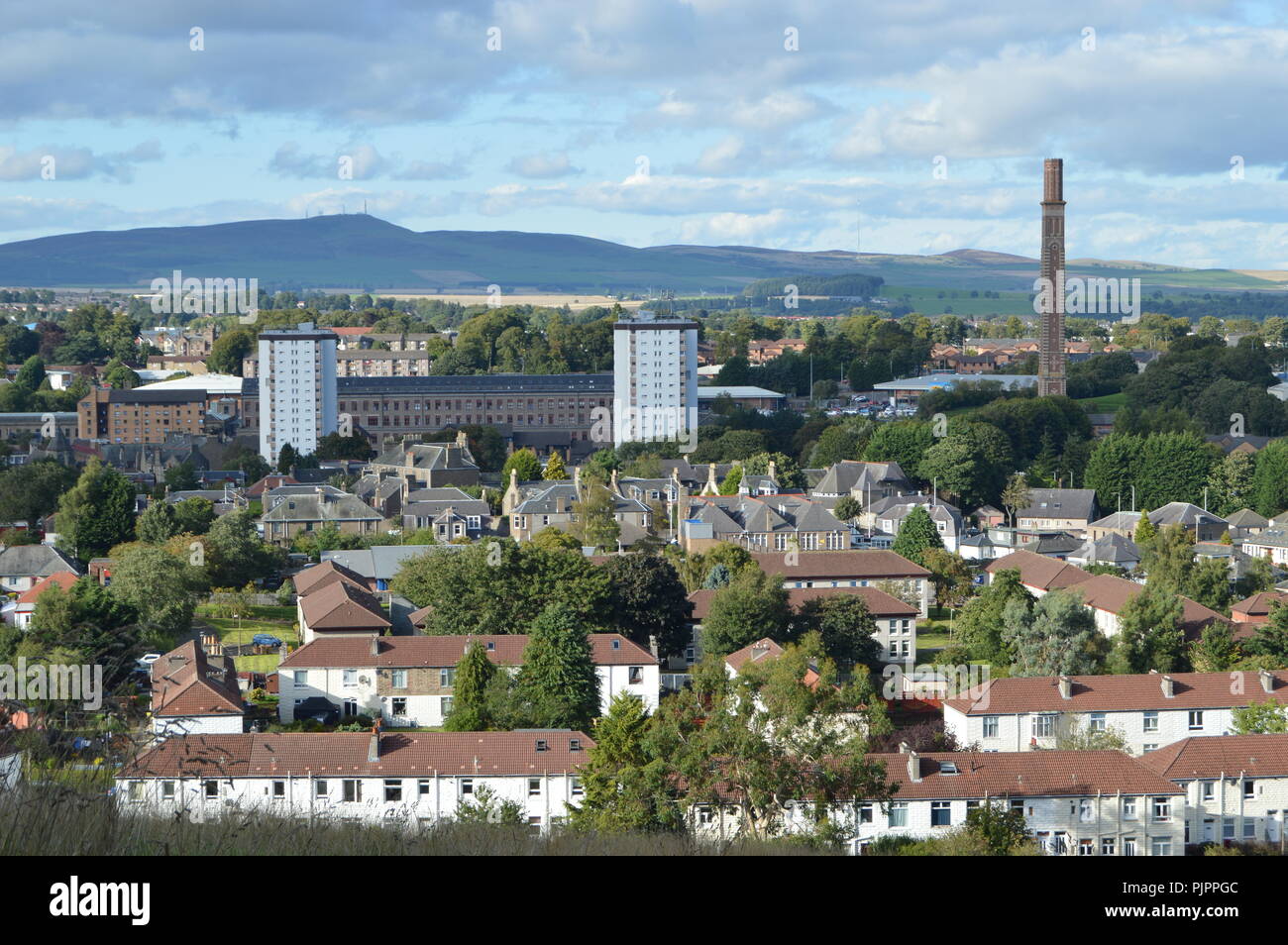 Lochee jute mill landscape dundee hi-res stock photography and images ...