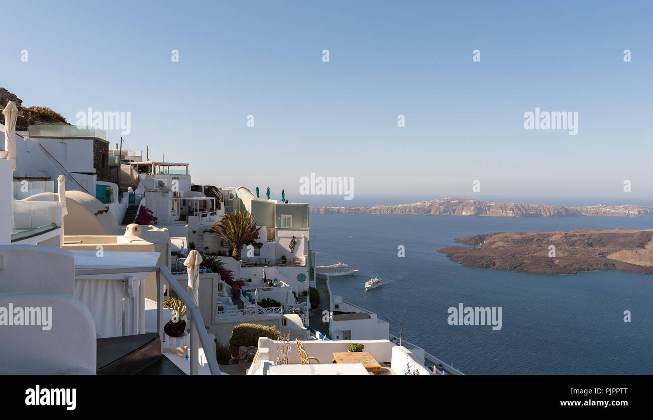 Mount thira santorini hi-res stock photography and images - Alamy