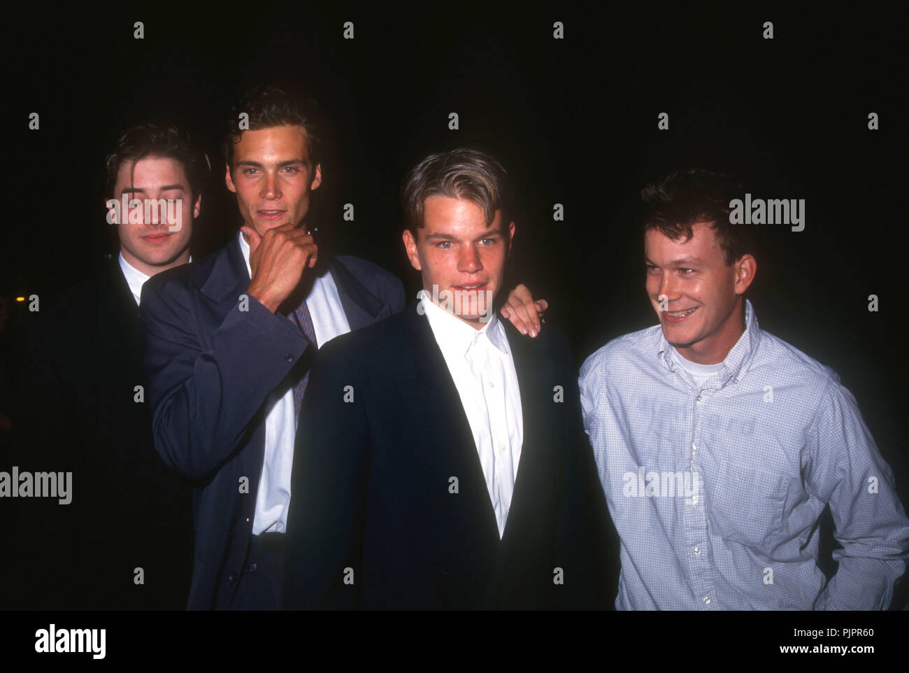 BEVERLY HILLS, CA - SEPTEMBER 11: (L-R) Actors Brendan Fraser, Randall ...