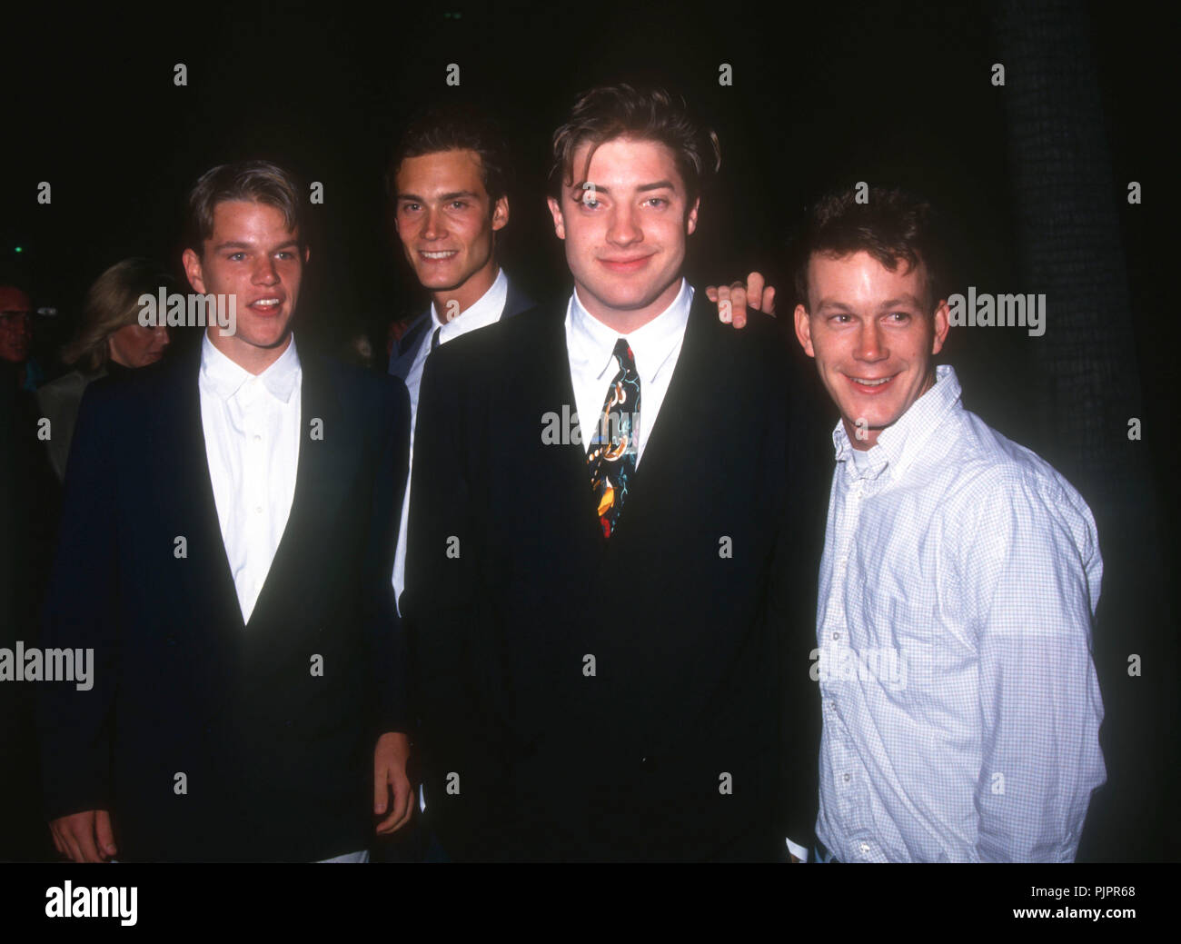 BEVERLY HILLS, CA - SEPTEMBER 11: (L-R) Actors Matt Damon, Randall ...