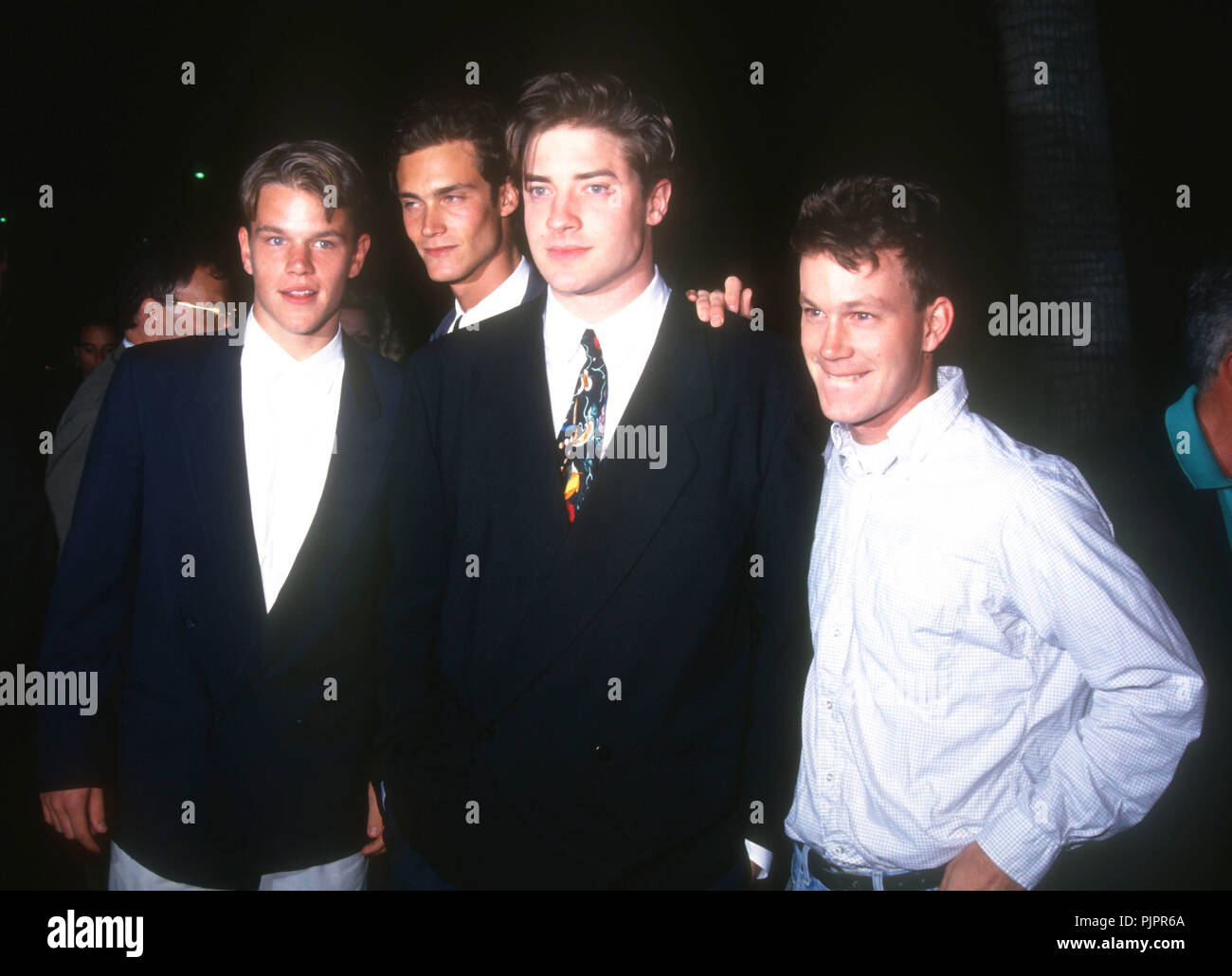 BEVERLY HILLS, CA - SEPTEMBER 11: (L-R) Actors Matt Damon, Randall ...