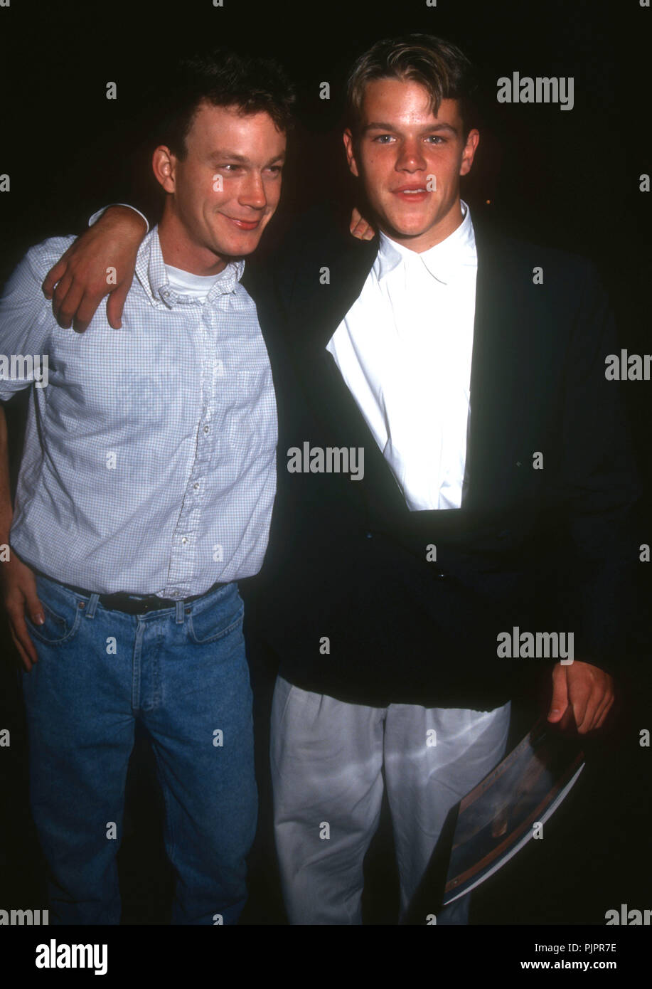 BEVERLY HILLS, CA - SEPTEMBER 11: (L-R) Actors Andrew Lowery and Matt ...