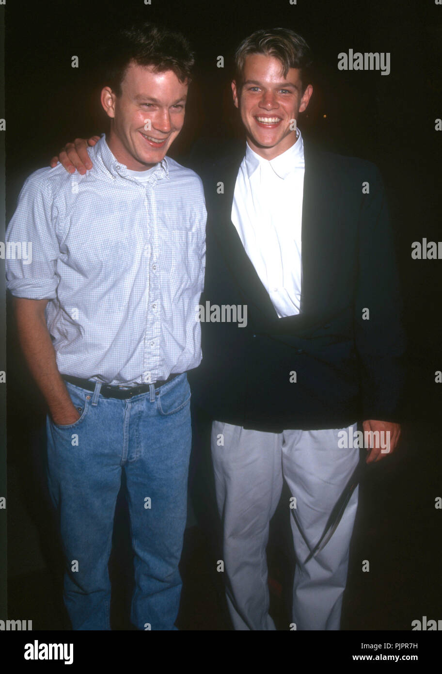 BEVERLY HILLS, CA - SEPTEMBER 11: (L-R) Actors Andrew Lowery and Matt ...