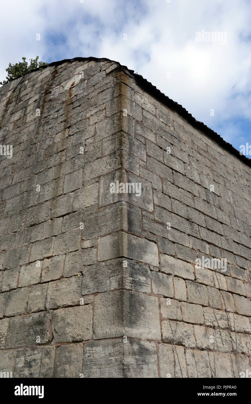 Corner view of 17th Century Barn on the Sandbeck Park Estate a ...